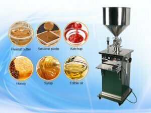 Peanut butter filling machine | butter bottle packaging machine