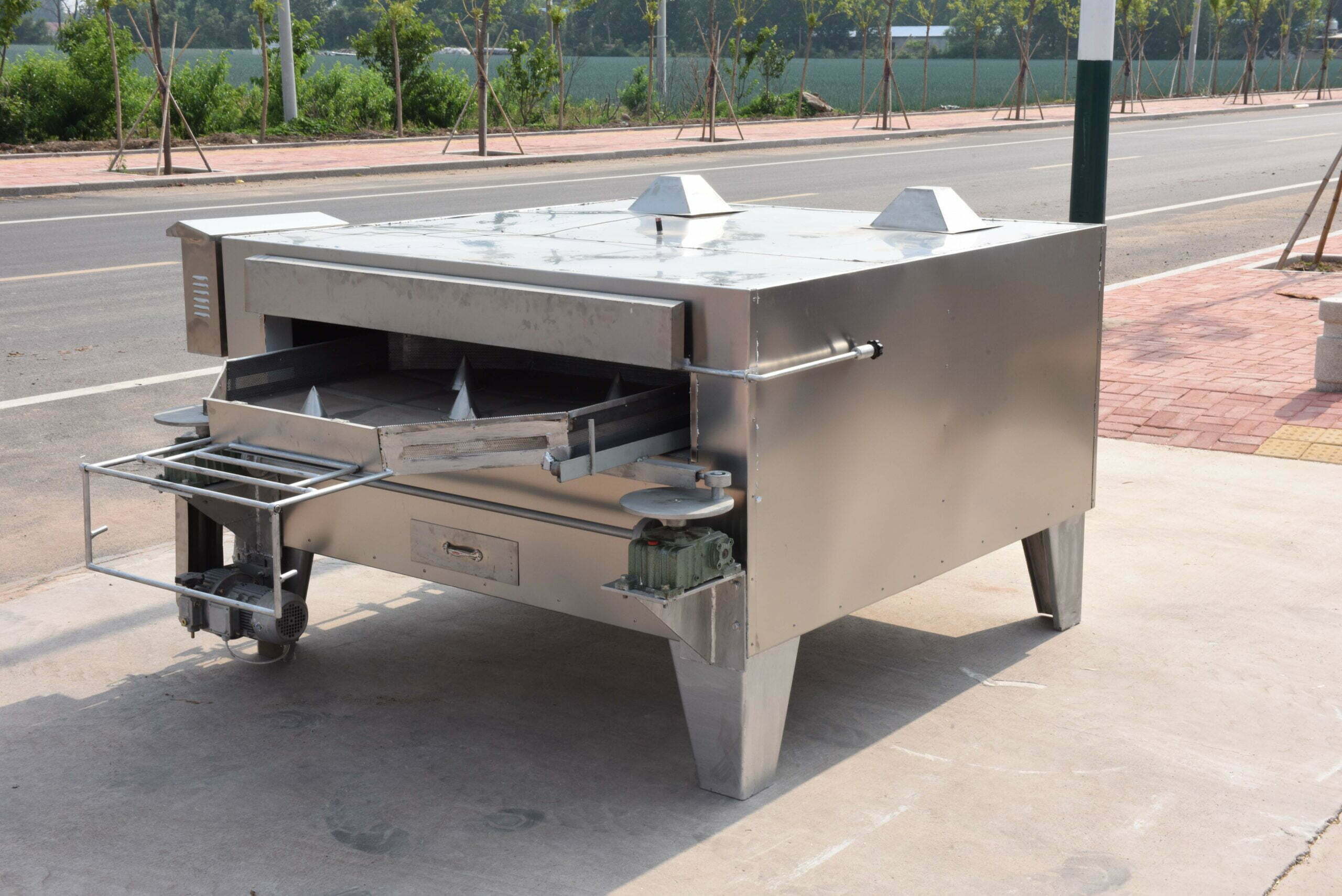 Coated Peanut Swing Oven | Cashew Roasting Machine - Taizy Machinery