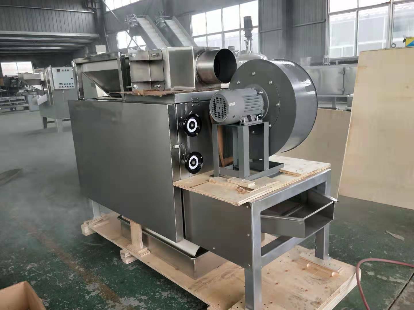 Peanut Peeling and Half Cutting machine | Dry Groundnut Peeler