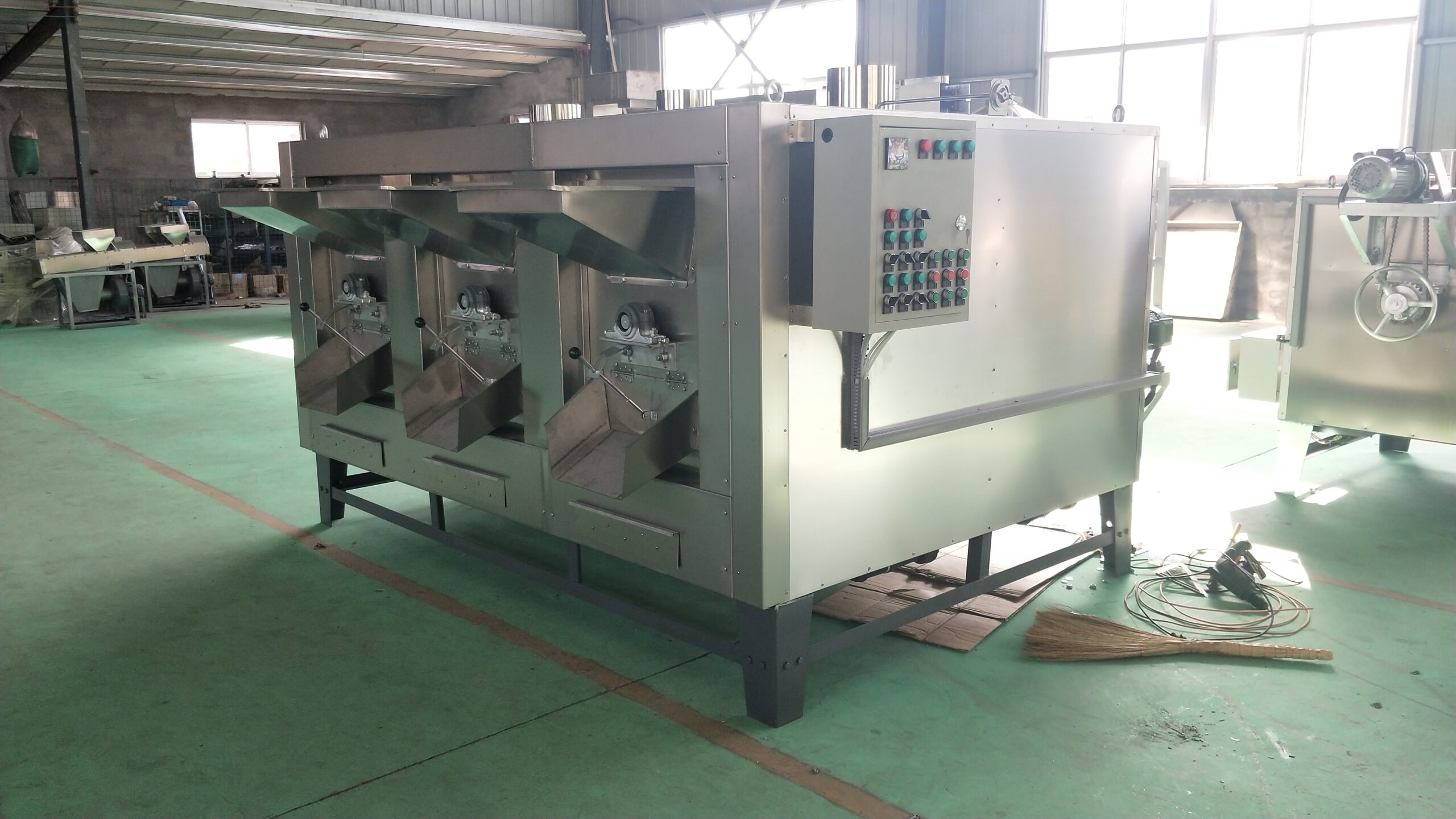 Peanut coating production line delivered to Cambodia - Taizy Machinery